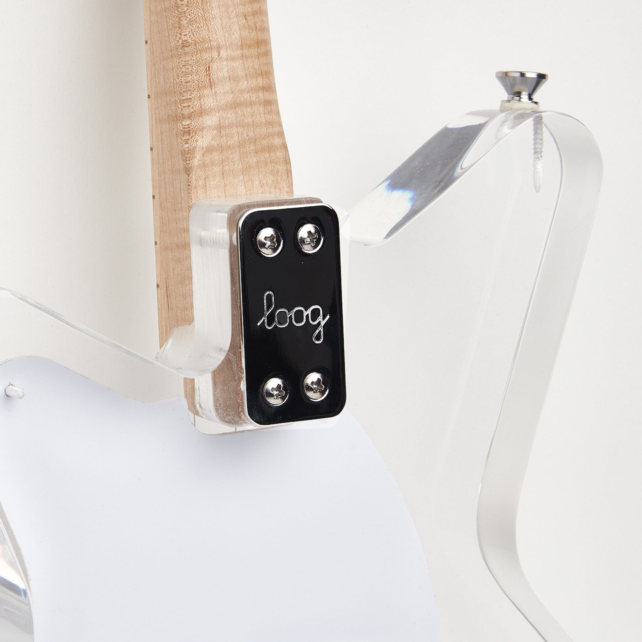 Loog Pro Electric Guitar For Beginners - Transparent – Loog Guitars