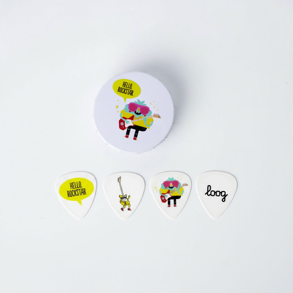 loog guitar picks - special edition collectible tin – Loog Guitars